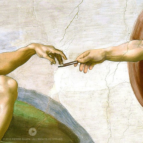The Creation of Adam - Pierre Bamin