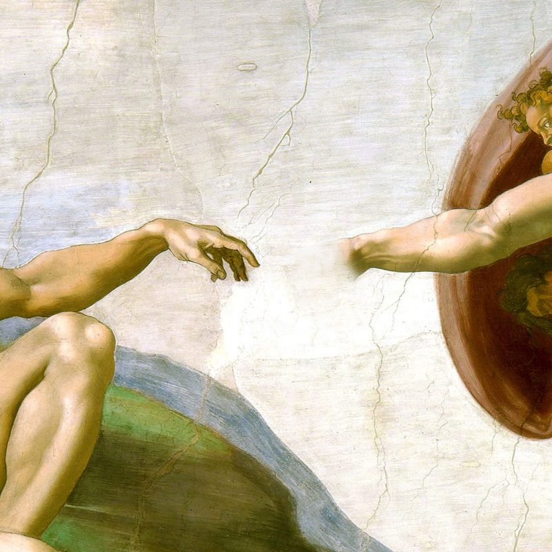 The Creation of Adam - Pierre Bamin